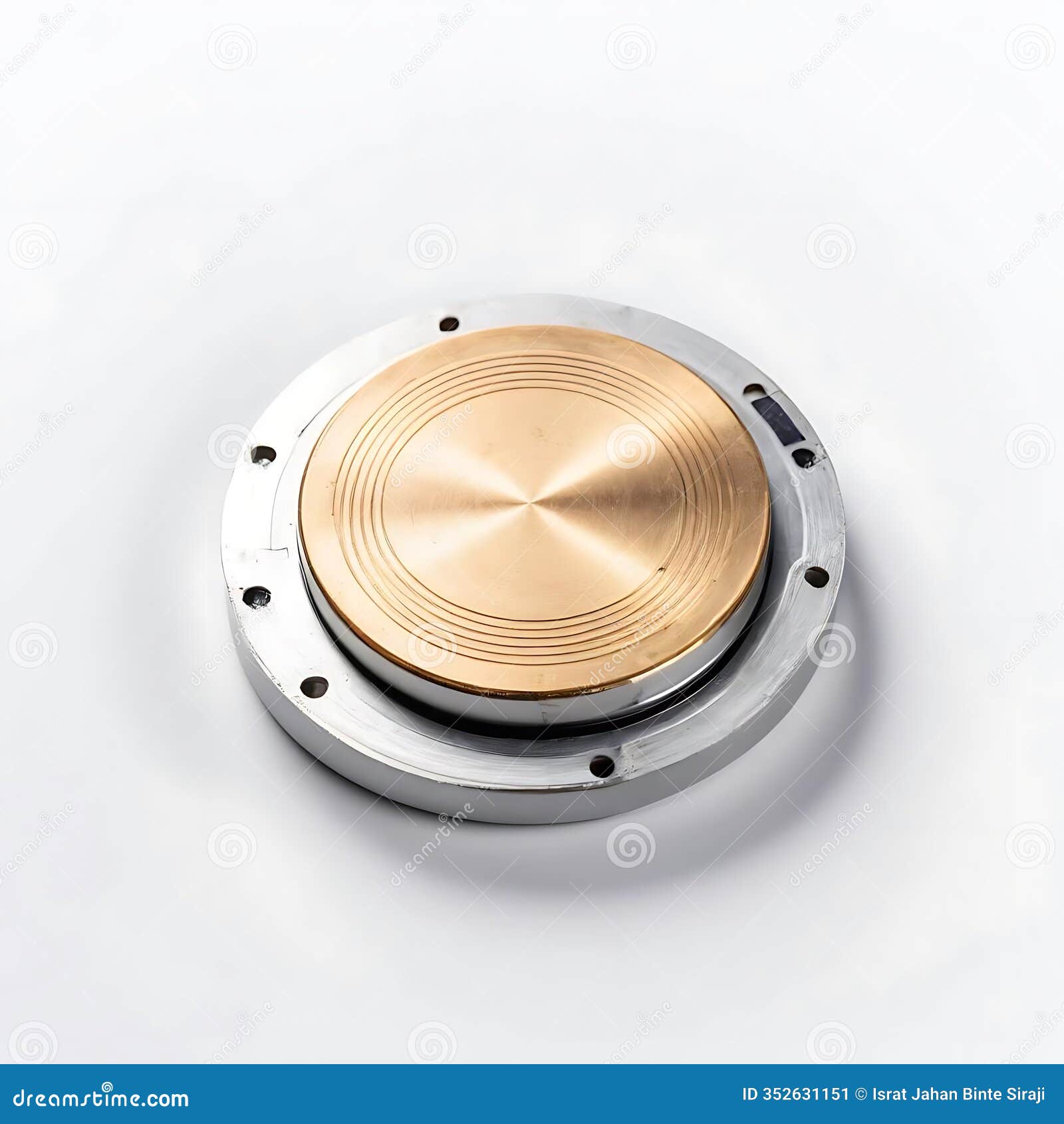 Piezoelectric Element Isolated On A White Background Stock Photo ...