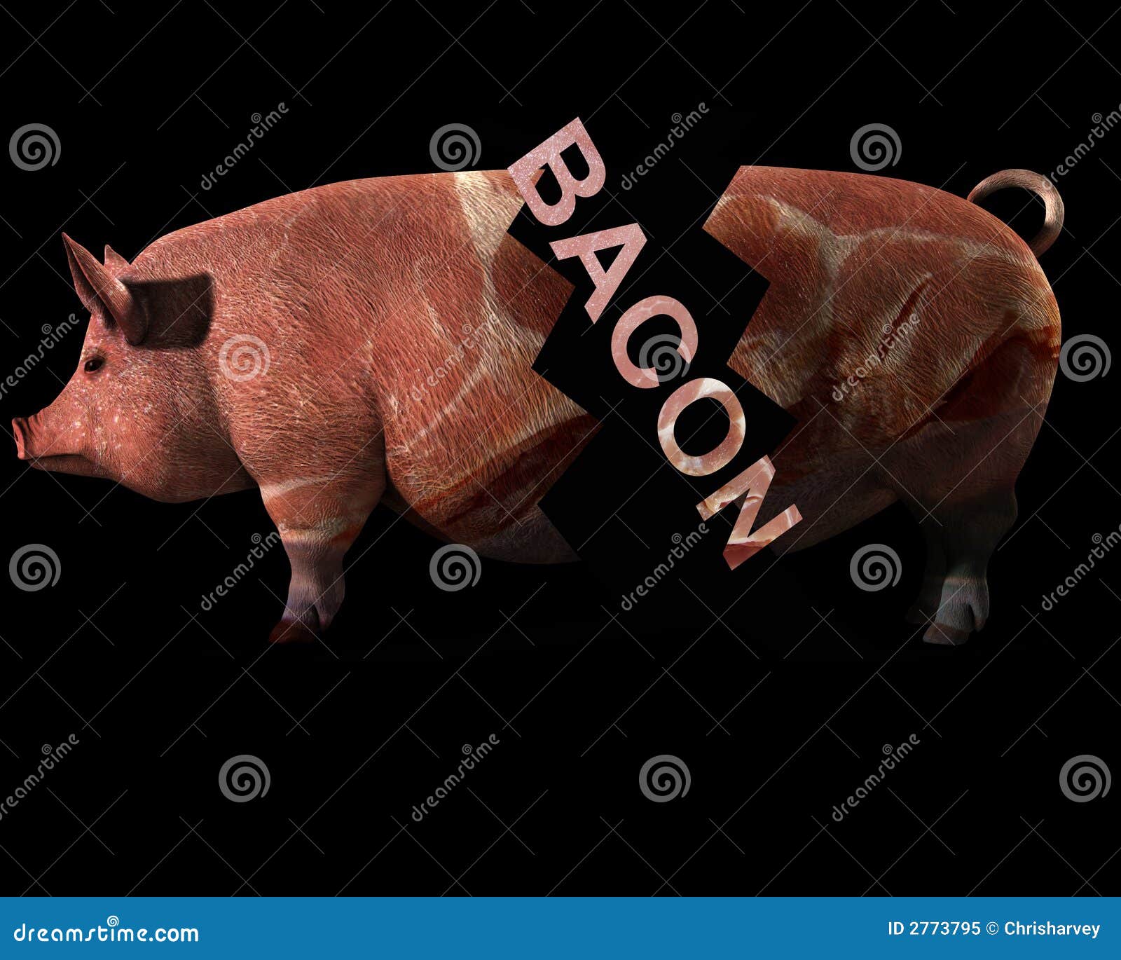 Pig And Bacon 9 Picture. Image: 2773795