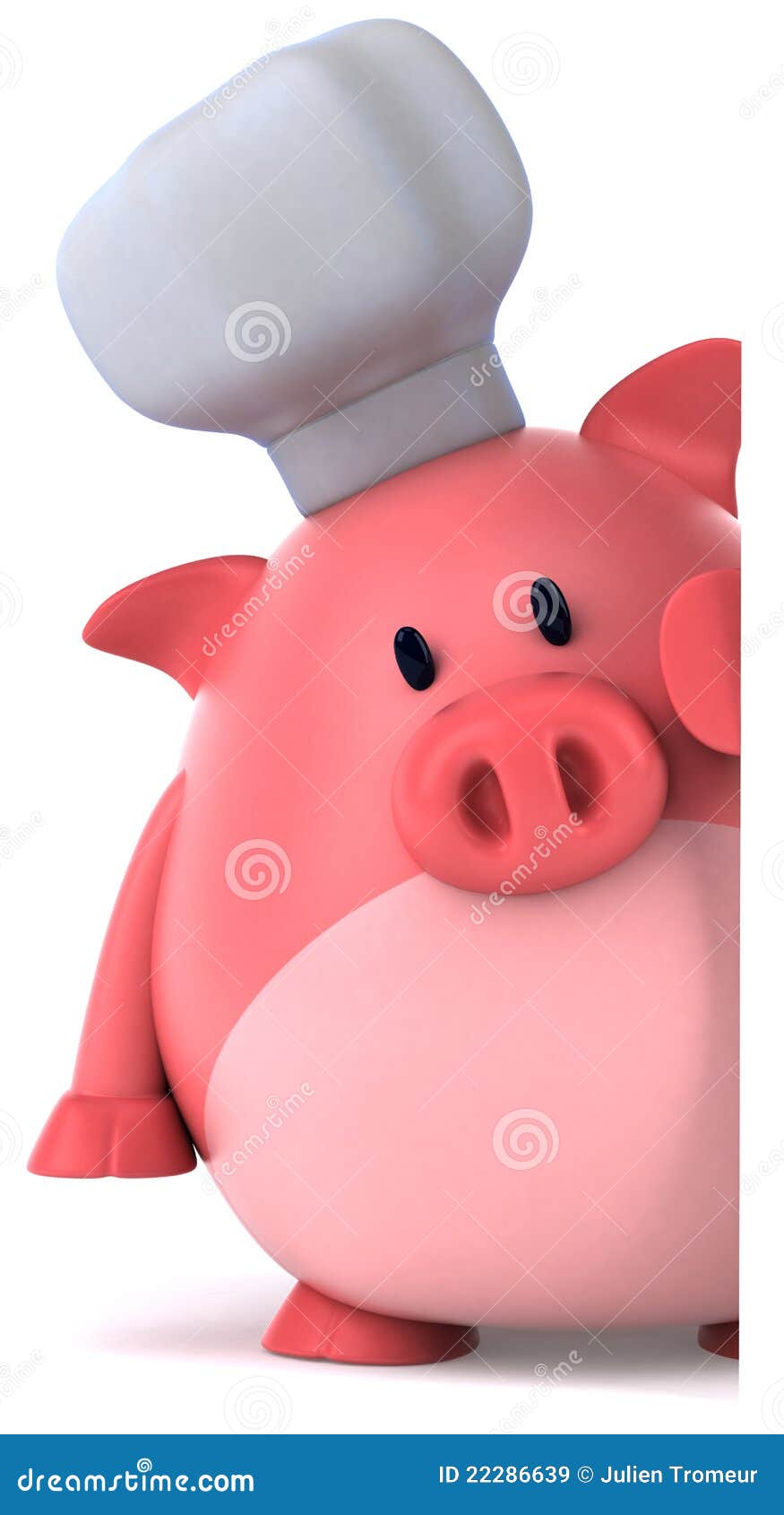 Pig chef stock illustration. Illustration of cartoon - 22286639