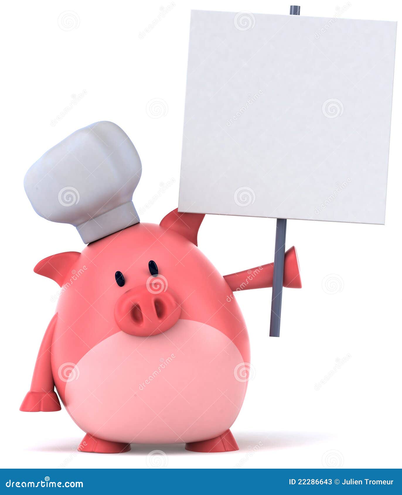 Pig chef stock illustration. Illustration of feast, cute - 22286643
