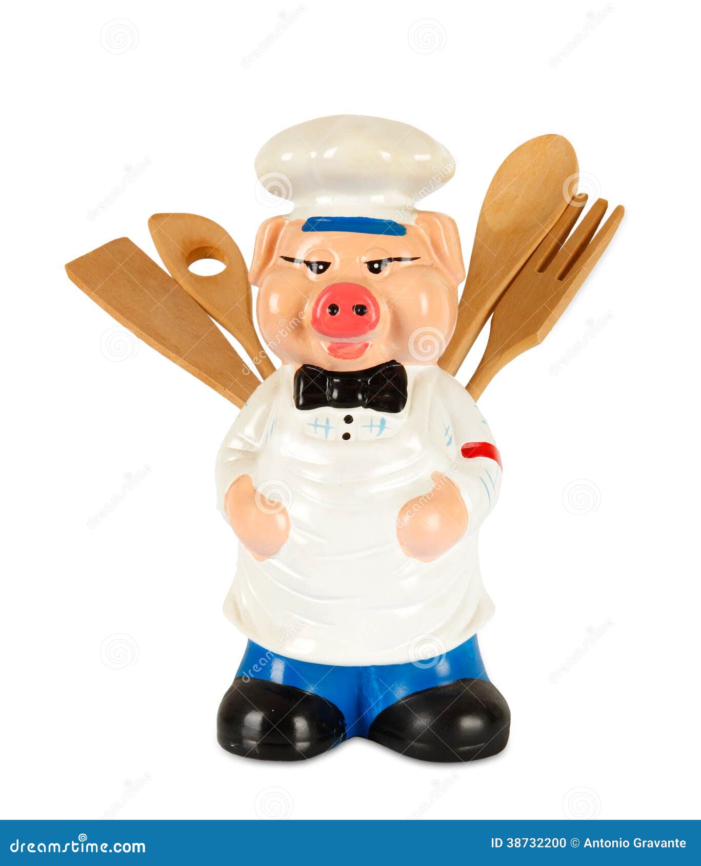 Pig chef stock photo. Image of blue, background, cooking - 38732200