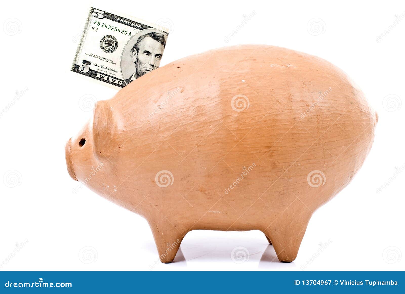 Pig Coin Bank stock image. Image of american, finance - 13704967