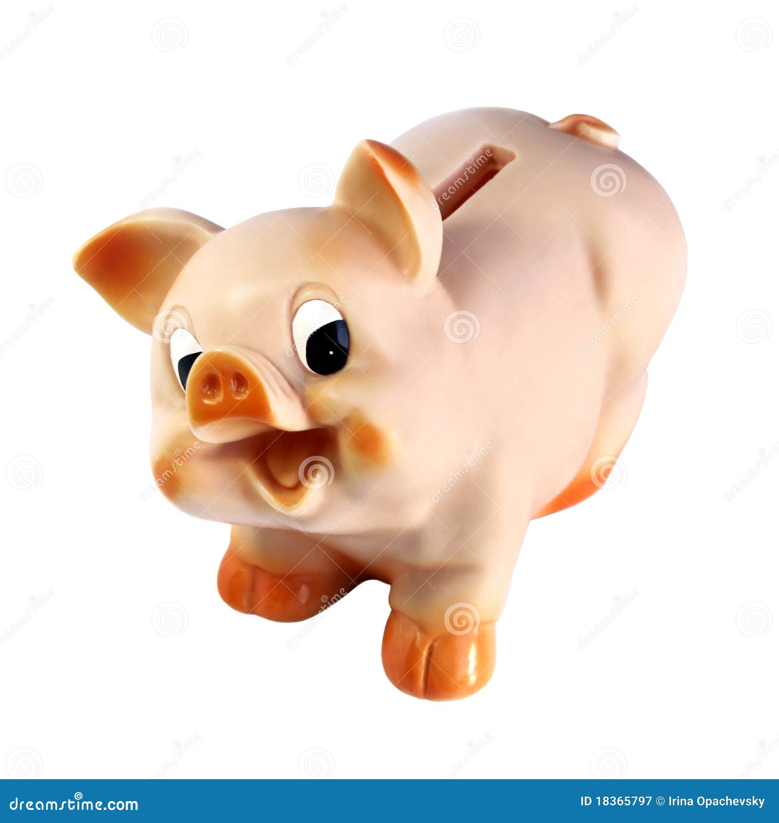 Pig-coin box stock image. Image of coin, white, cheerful - 18365797