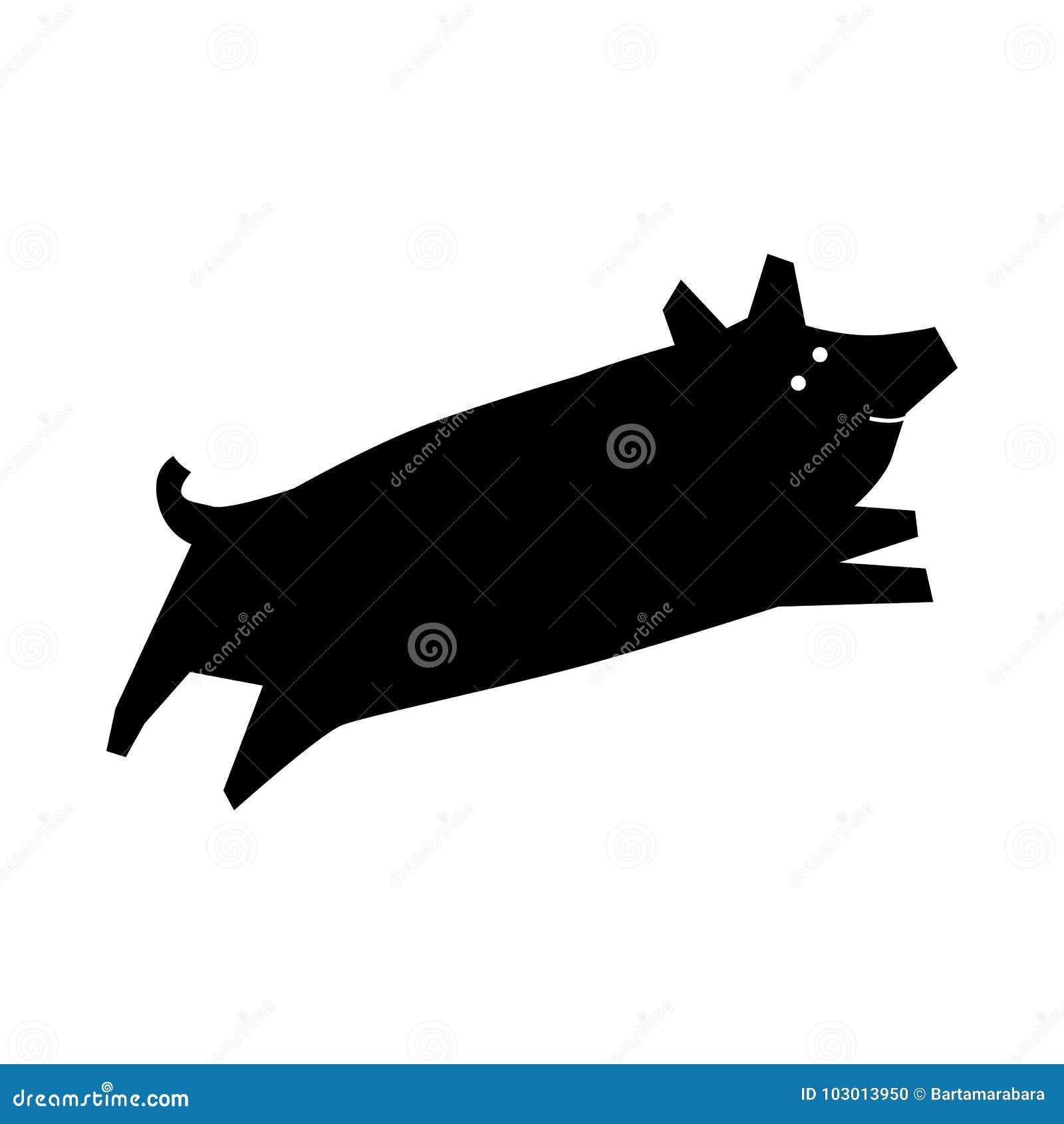 Pig, Laser Cutting Path, Shadow Stock Vector - Illustration of home ...