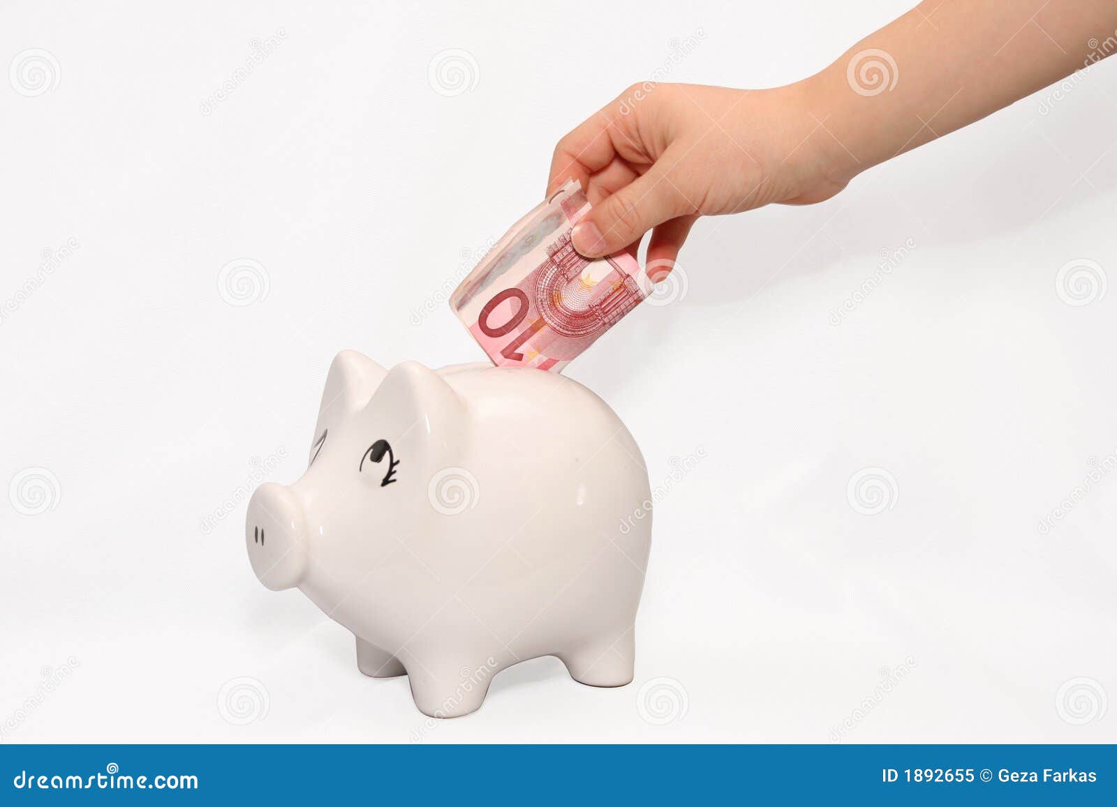 Pig safe box stock image. Image of isolated, earnings - 1892655