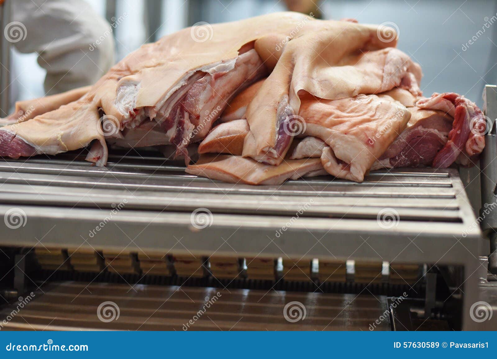 Pig skin stock image. Image of chopped, domestic, industrial - 57630589
