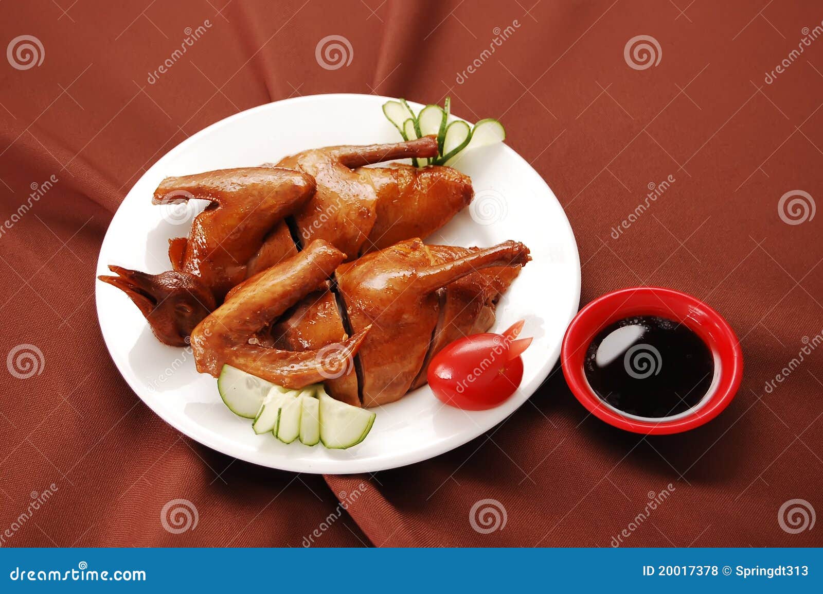 Pigeon meal stock photo. Image of cooking, asian, fresh - 20017378