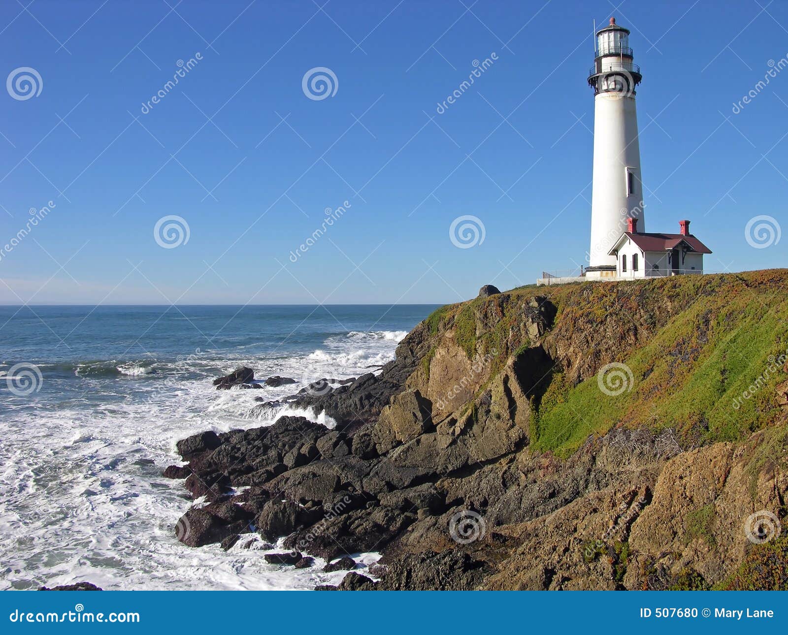 Pigeon Point stock photo. Image of pacific, alarm, light - 507680
