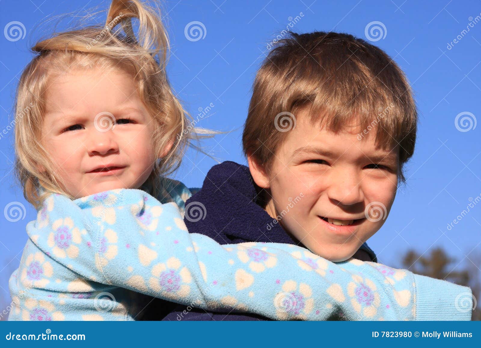 Piggy back ride stock photo. Image of team, clouds, huddled - 7823980