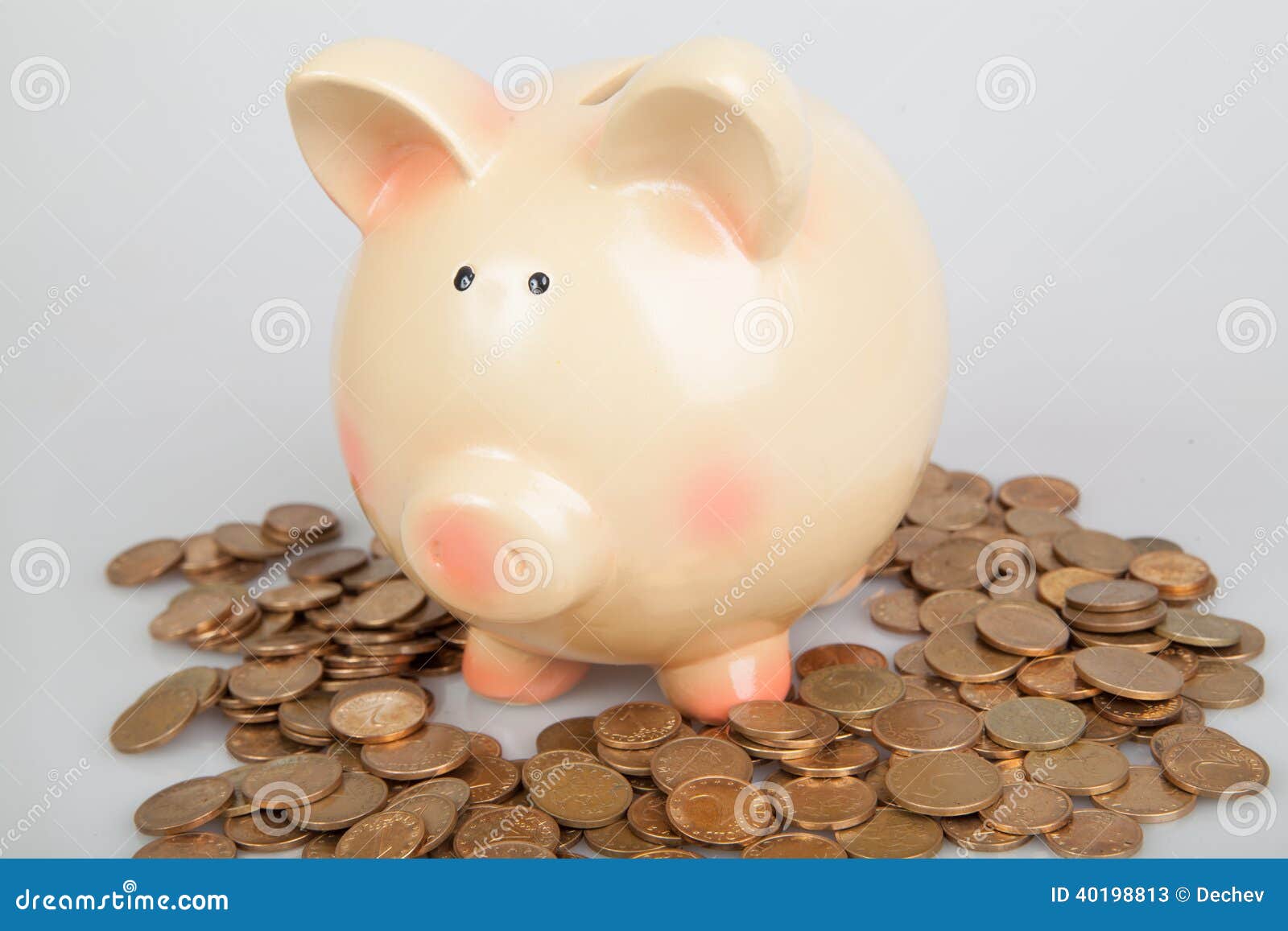 Piggy Bank on Pile of Coins Stock Image - Image of financial, notes ... Piggy Bank on Pile of Coins Stock Image - Image of financial, notes ...