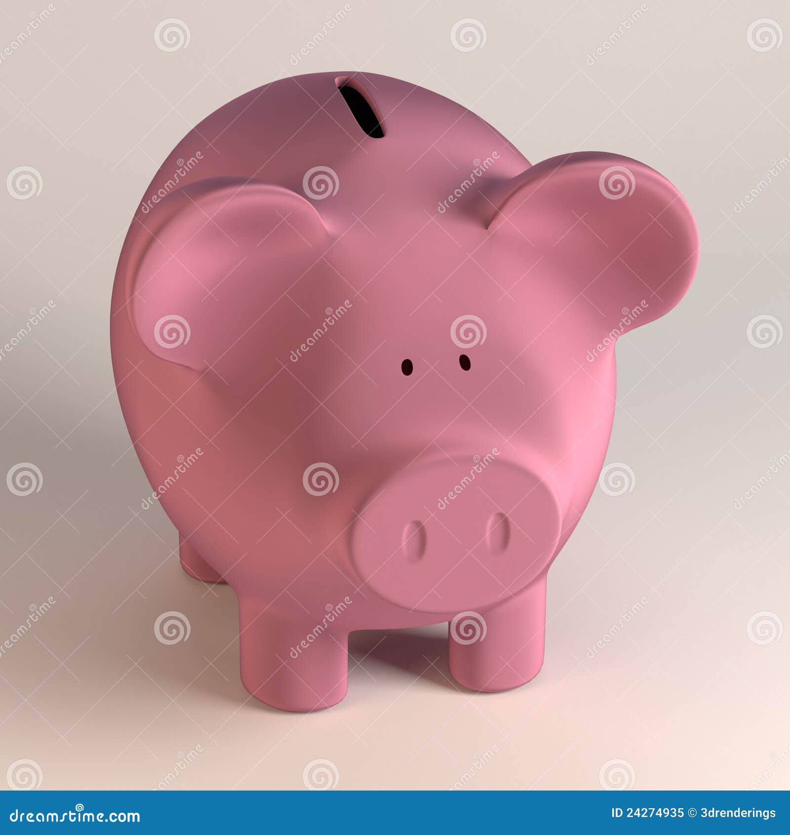 Piggy bank - ping pig stock illustration. Illustration of child - 24274935