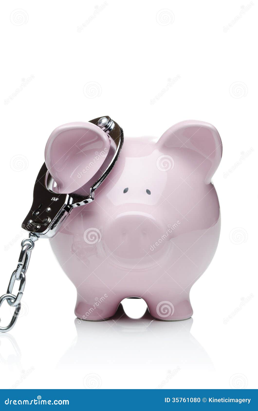 Piggy bank robbery stock photo. Image of piggybank, bank - 35761080