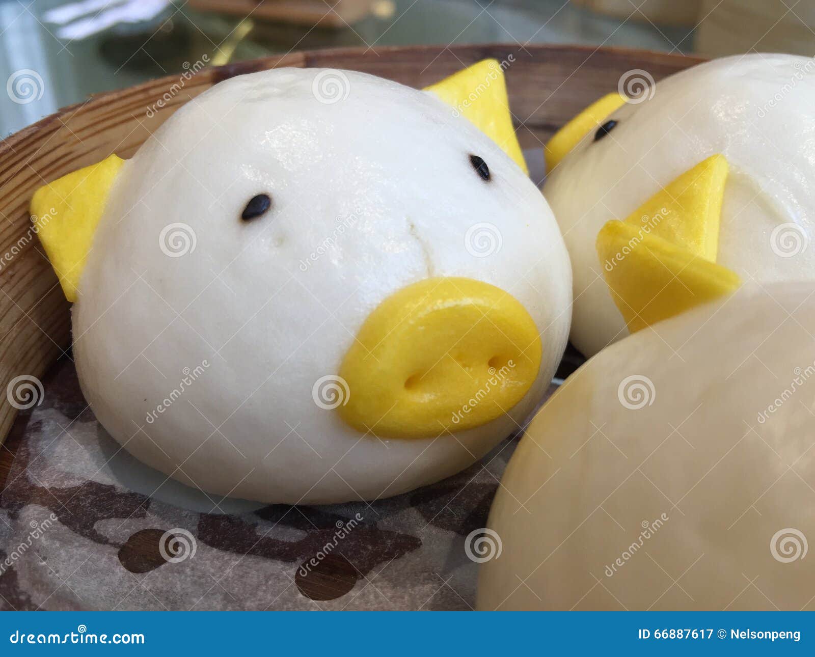 Piggy bread stock image. Image of attract, shape, foodstuff - 66887617