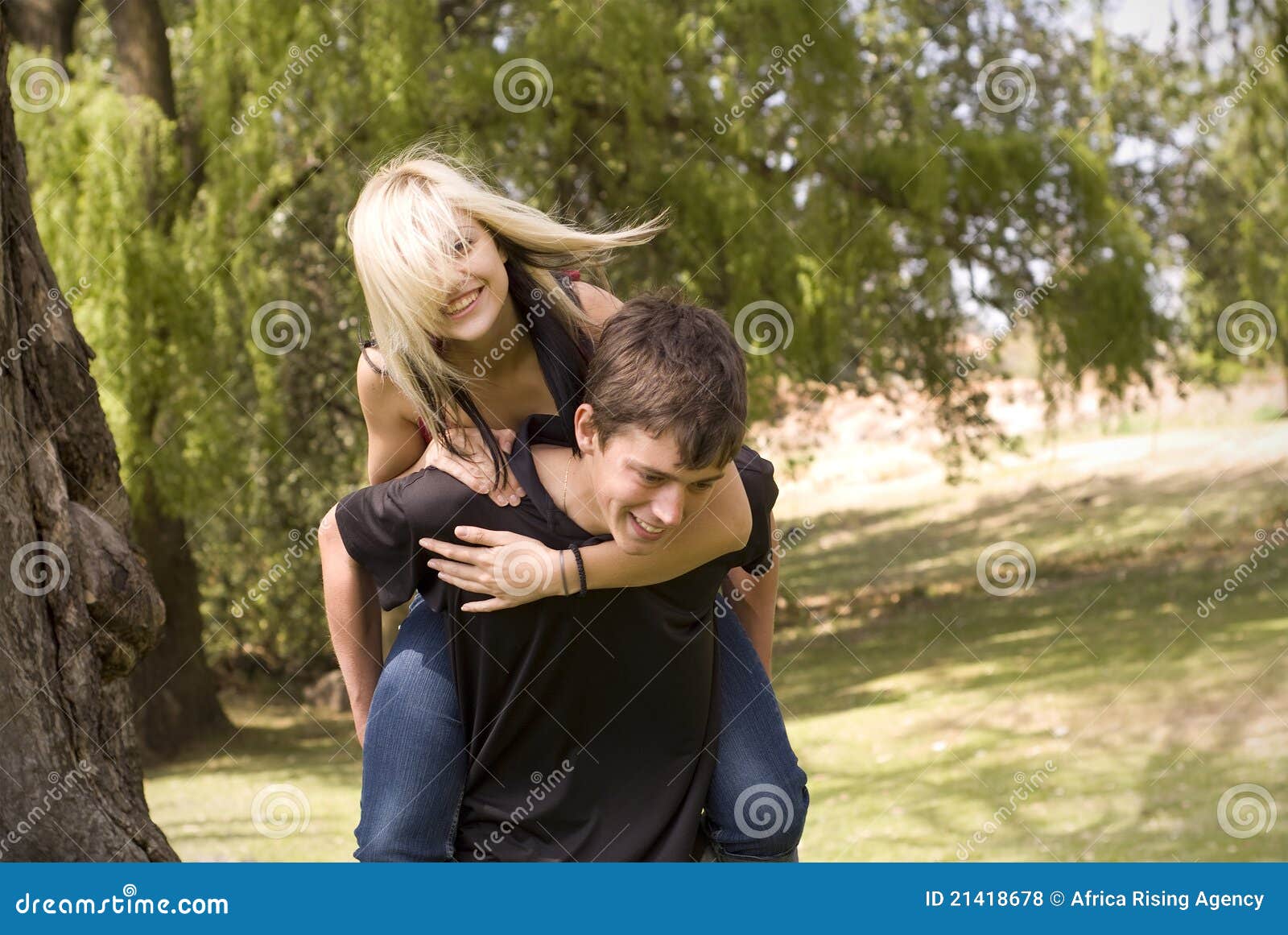 Piggyback girl on back stock photo. Image of back, beautiful - 21418678