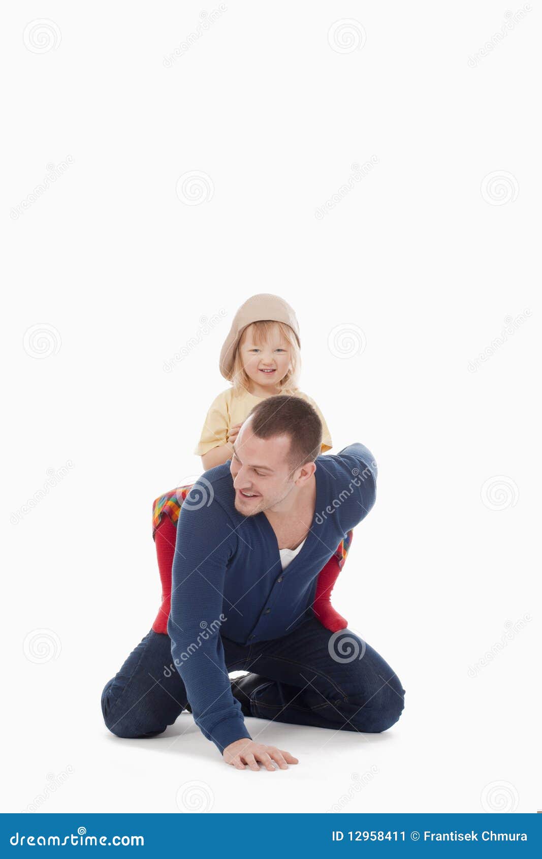 Piggyback ride stock image. Image of piggy, caucasian - 12958411