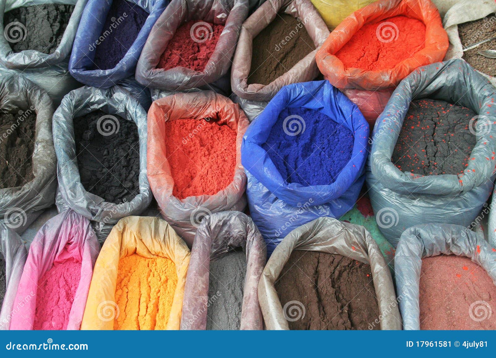 Pigments stock image. Image of artist, pigments, painting - 17961581