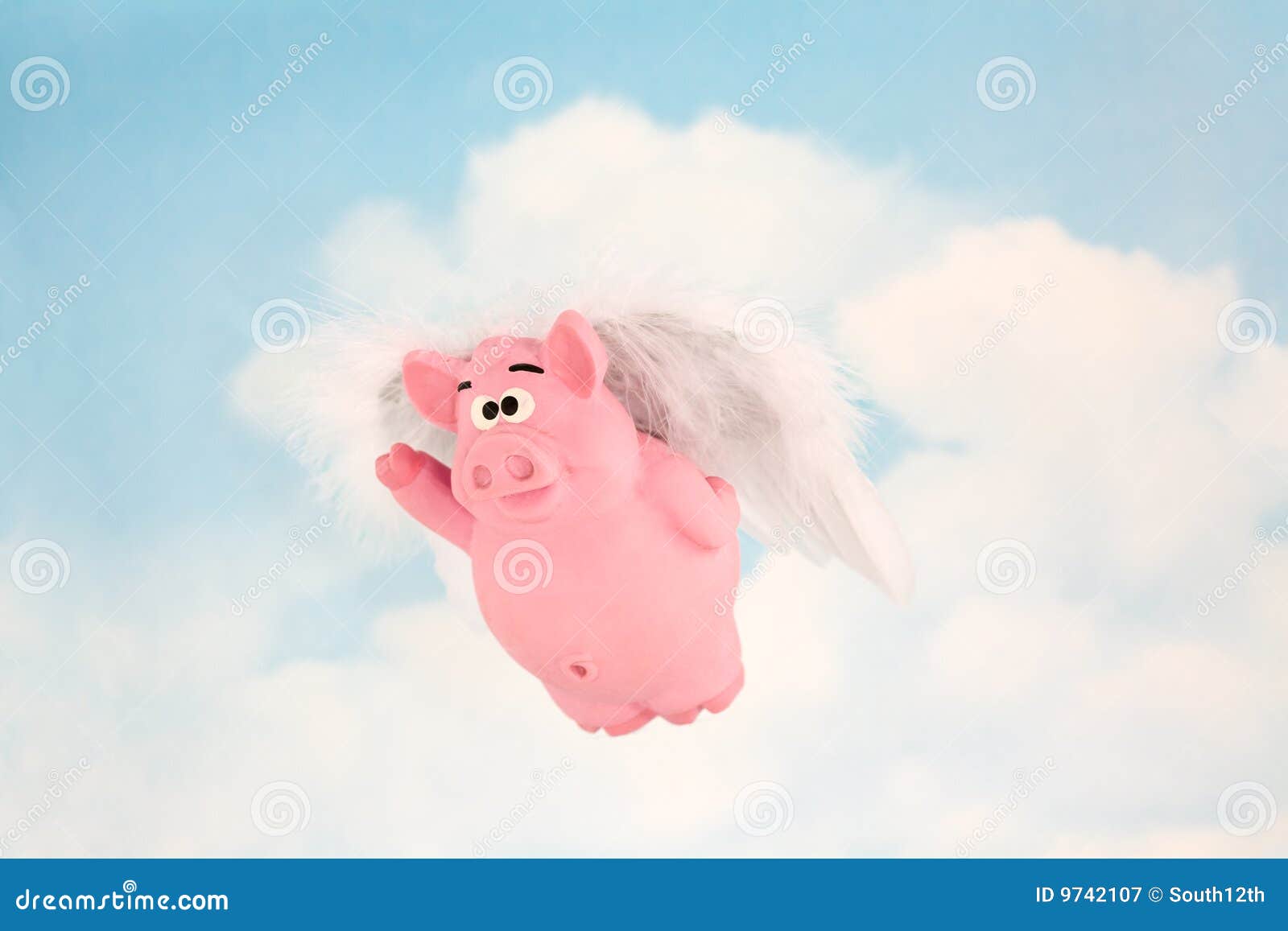 When Pigs Fly stock image. Image of bizarre, cloudy, overcome - 9742107