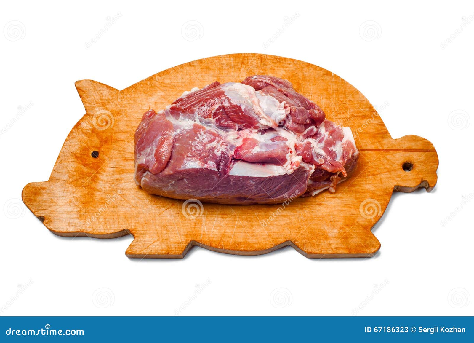 Pigs shape chopping board stock image. Image of recipe - 67186323
