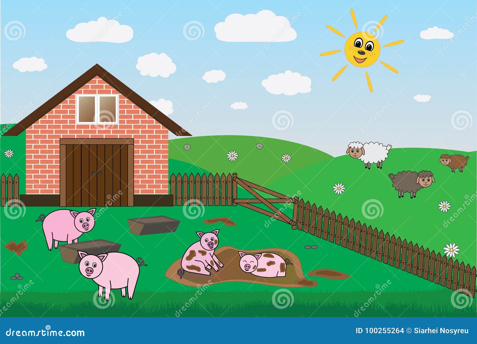 Cattleshed Cartoons, Illustrations & Vector Stock Images - 10 Pictures ...