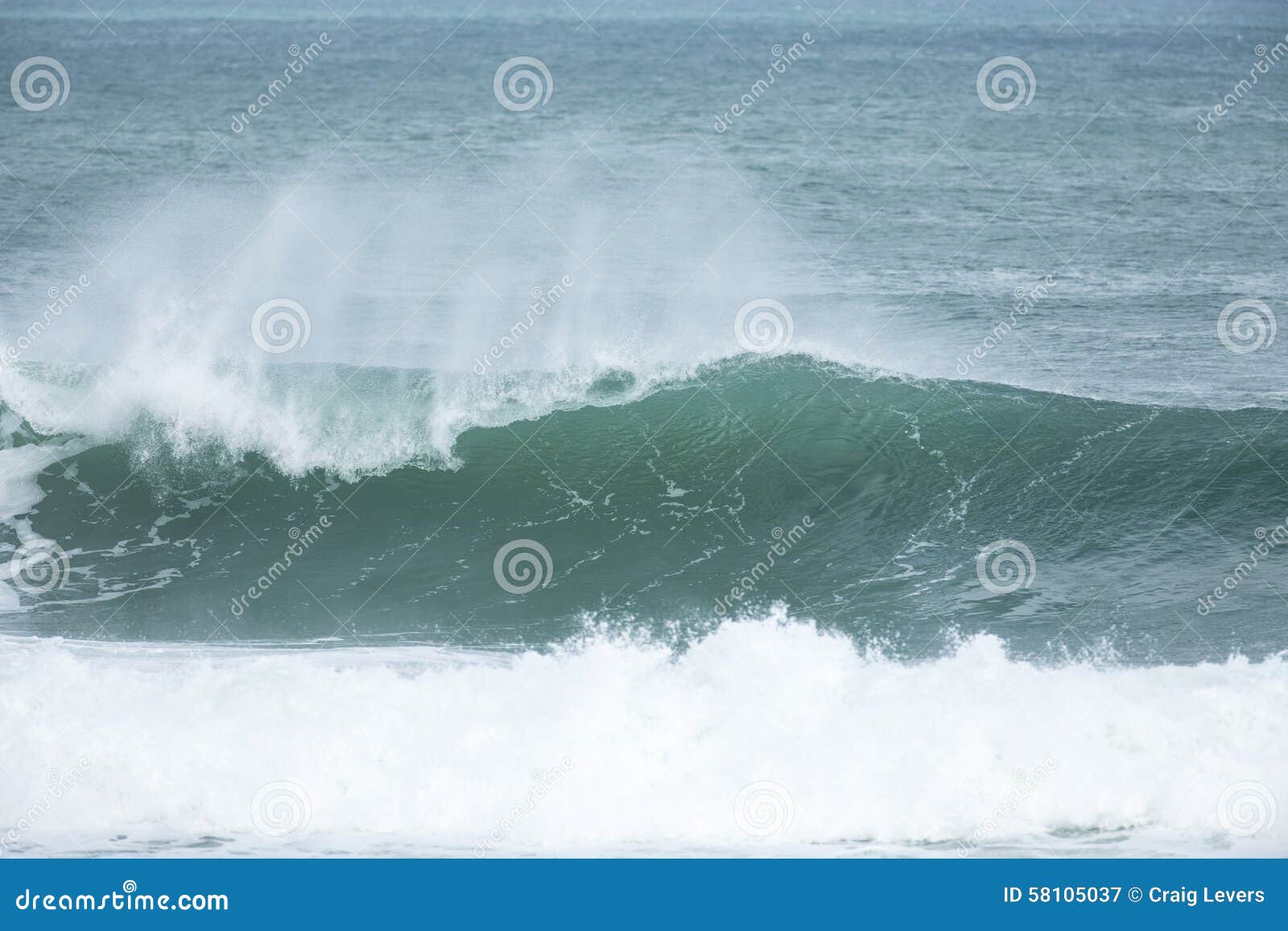 Piha Surf stock image. Image of breaking, ocean, cold - 58105037