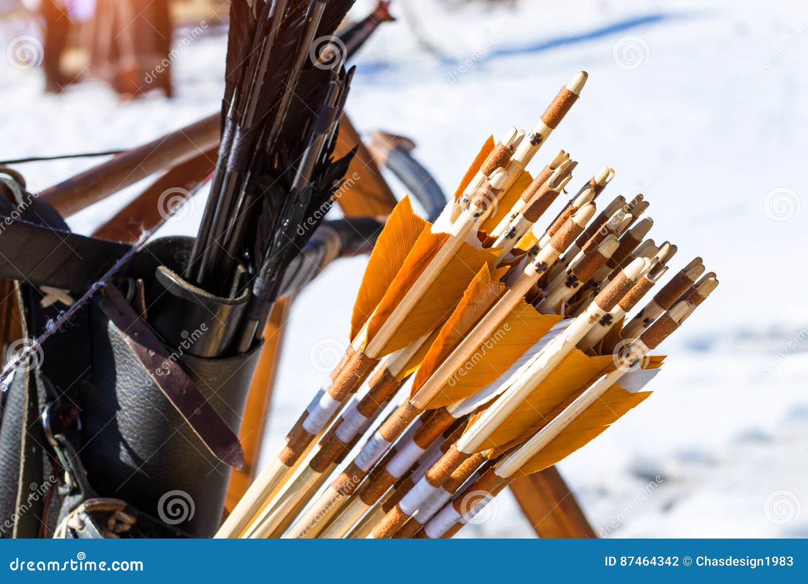 Pijlen Voor Boogschietendoelstellingen Stock Foto - Image of nicholas ...