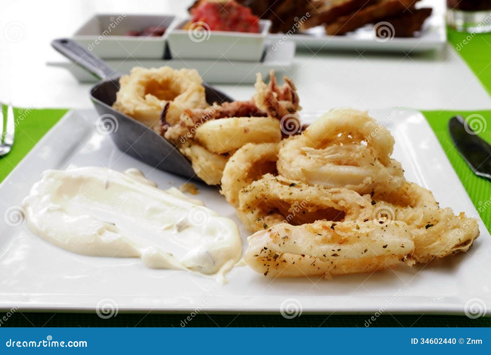 Pijlinktvis stock foto. Image of verkruimeld, druppel - 34602440