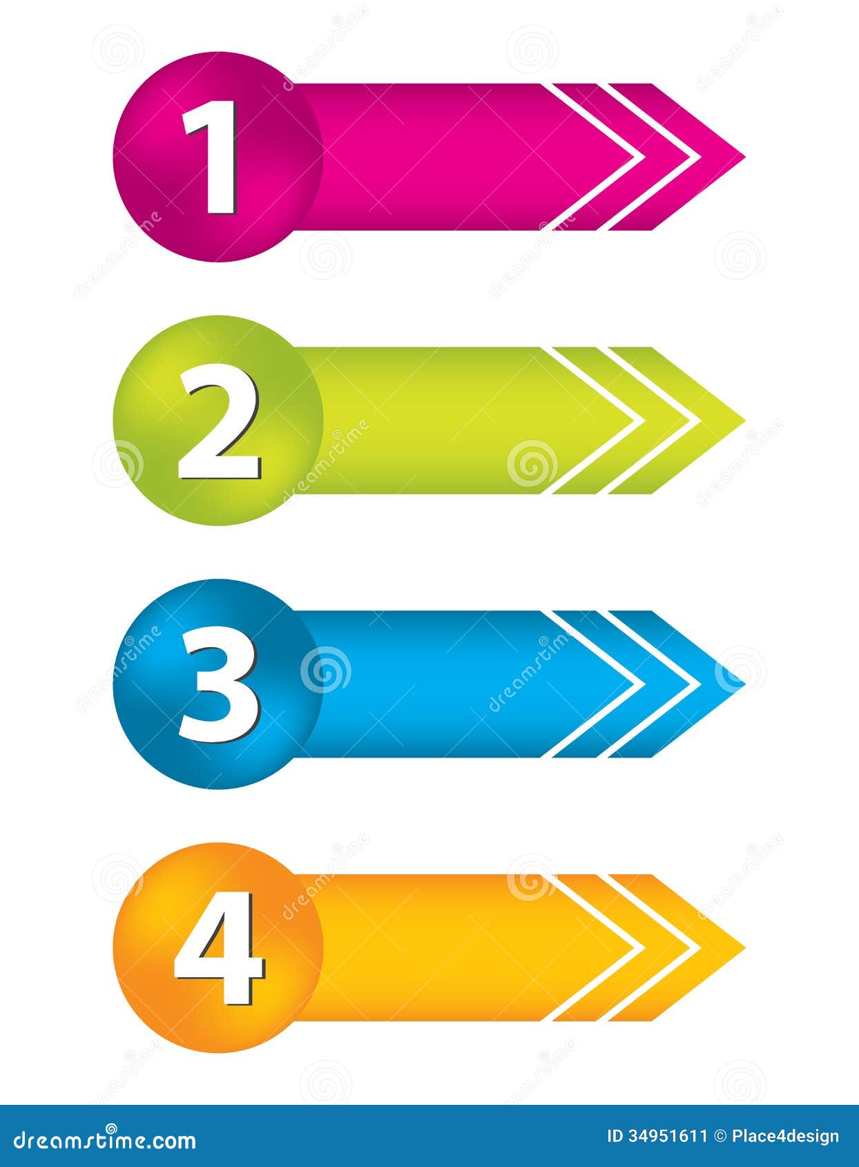 Pijlstickers vector illustratie. Illustration of etiket - 34951611