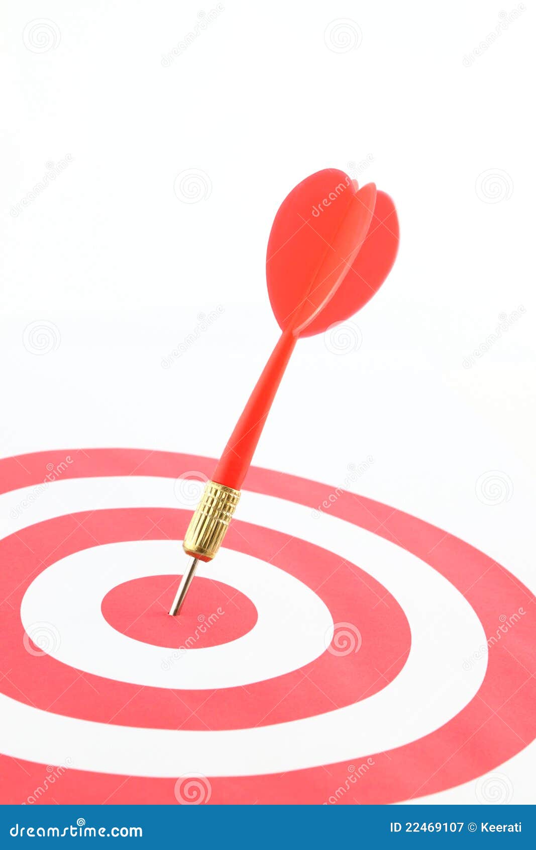 Pijltje en doel stock afbeelding. Image of pijltje, ronde - 22469107