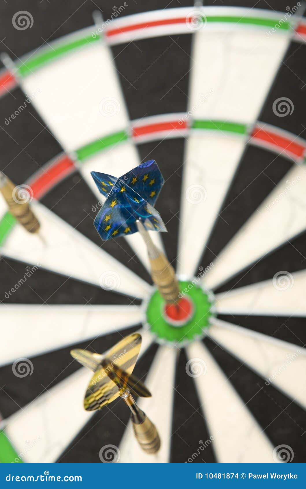 Pijltje Met De Vlag Van De EU Stock Foto - Image of begrip, winnaar ...