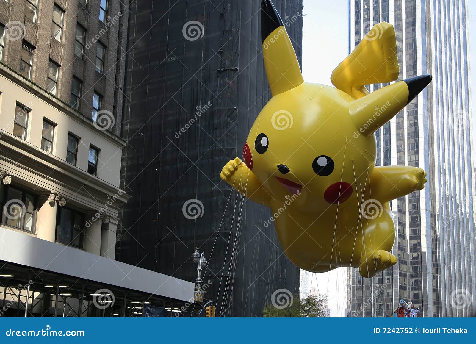Pikachu Balloon. editorial photography. Image of balloon - 7242752