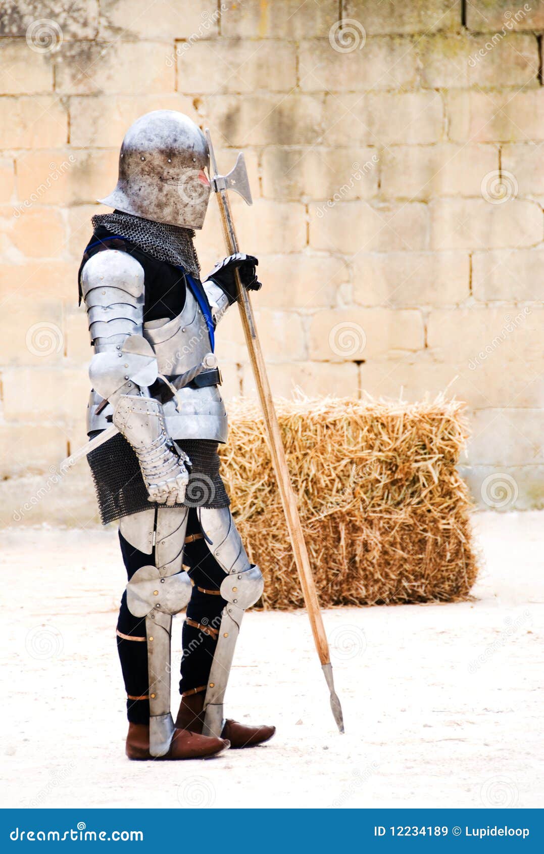 Pikeman stock image. Image of mdina, malta, breast, person - 12234189