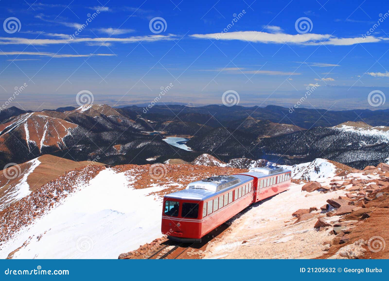 Pikes Peak Train stock photo. Image of journey, high - 21205632