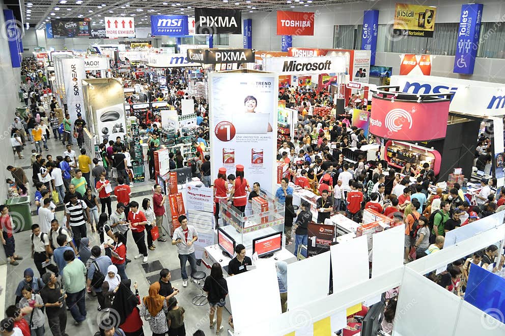Pikom PC Fair 2010 editorial photo. Image of center, kuala - 15500691