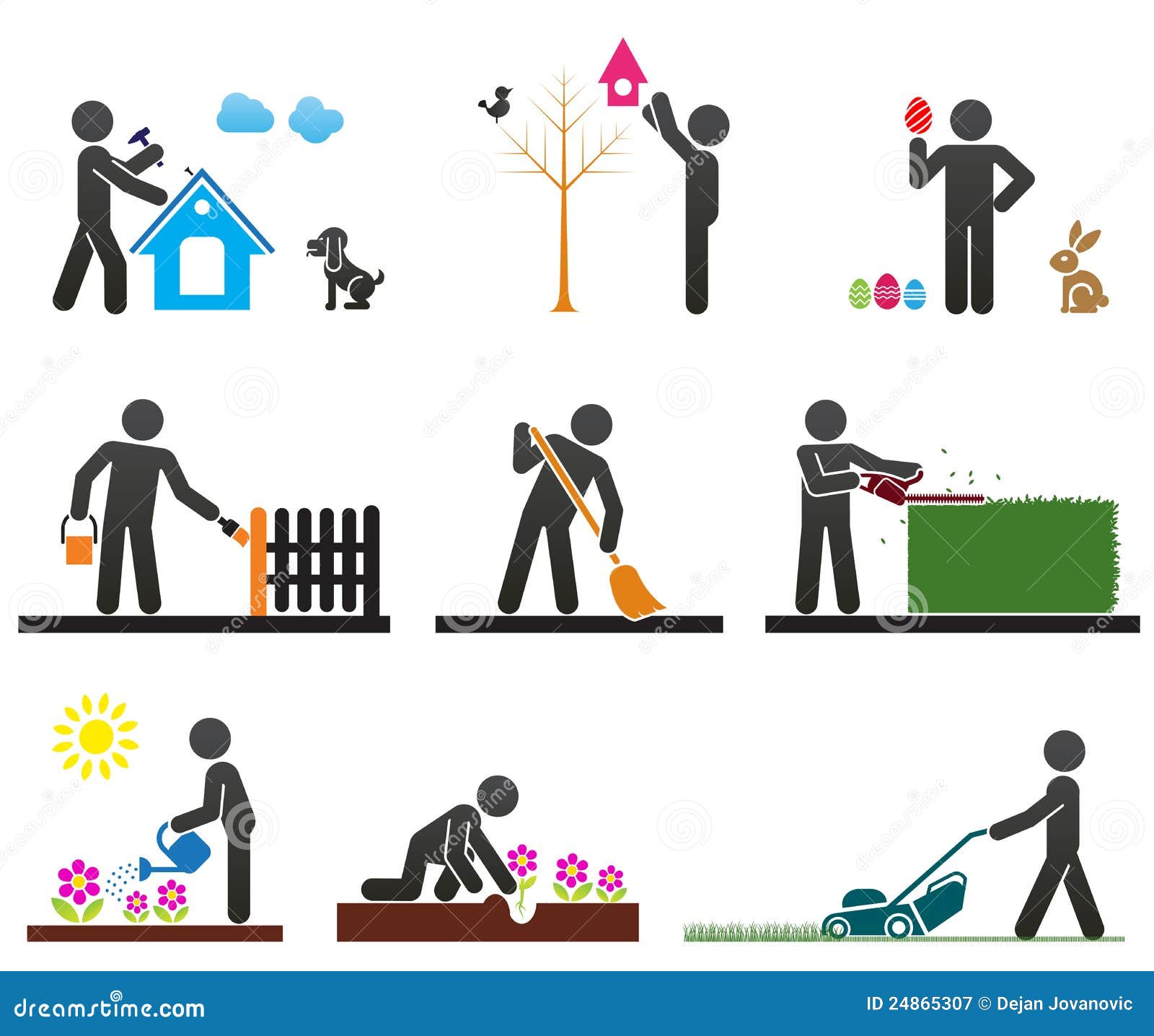 PIKTOGRAM stock vector. Illustration of nature, icon - 24865307