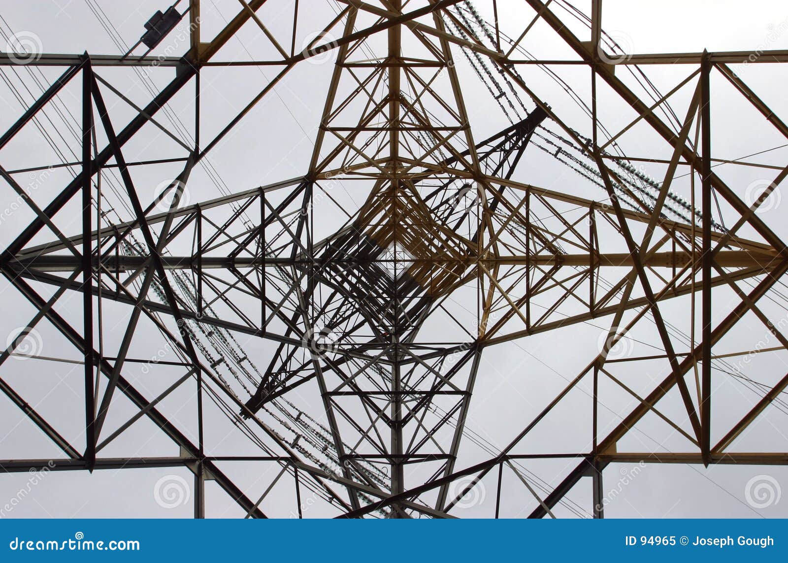 Pilón imagen de archivo. Imagen de electricidad, metal, cielo - 94965