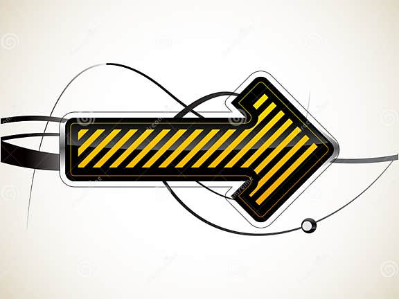 Pil vektor illustrationer. Illustration av fara, symboler - 4323896