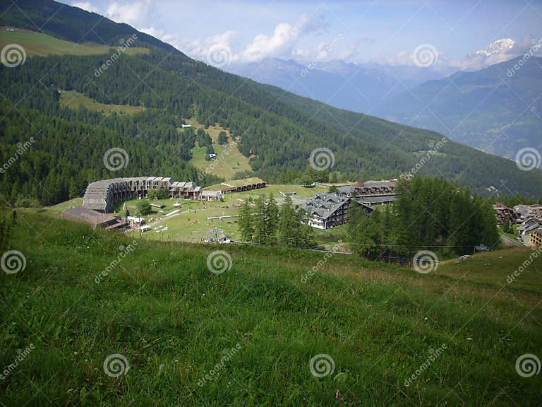 Pila Aosta 02 stock image. Image of pila, valle, italy - 6112817