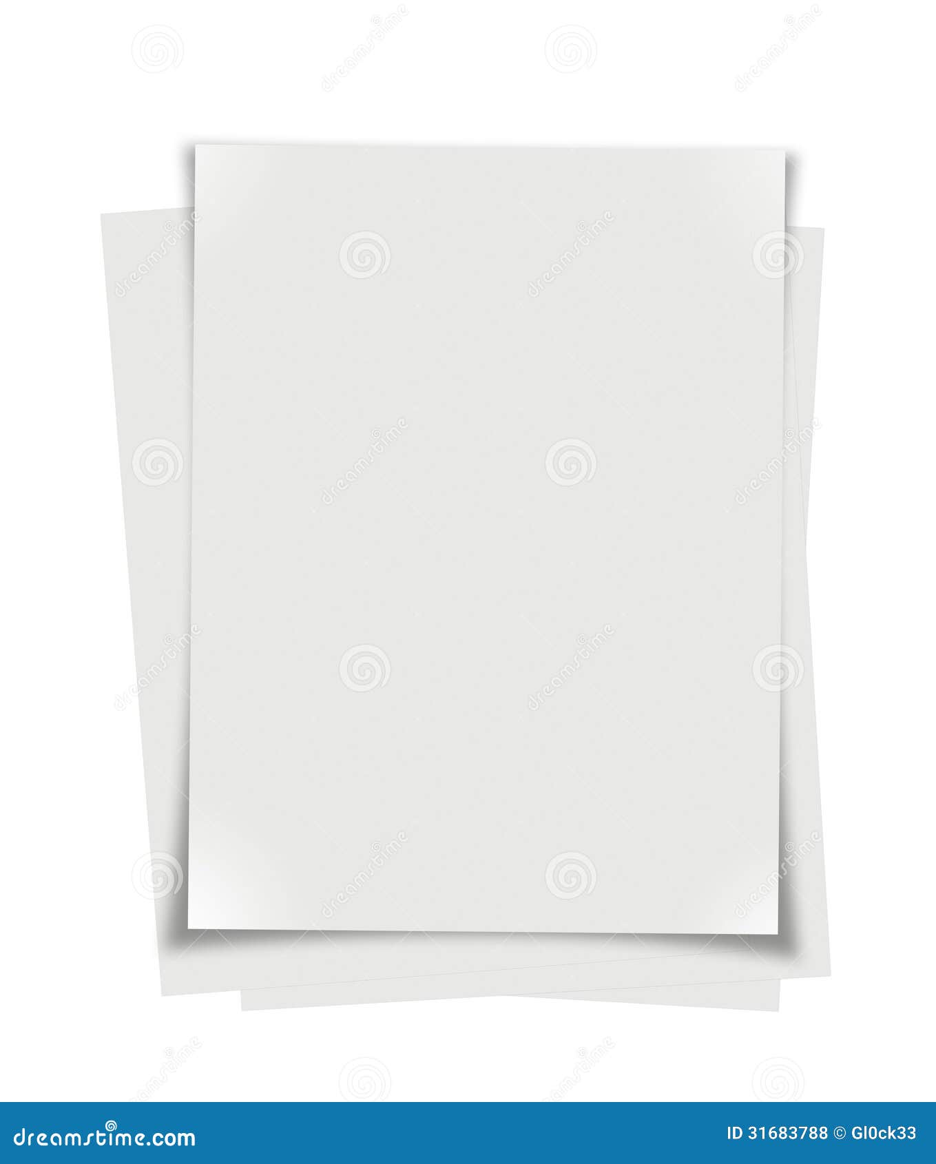 Pila de papel stock de ilustración. Ilustración de escriba - 31683788