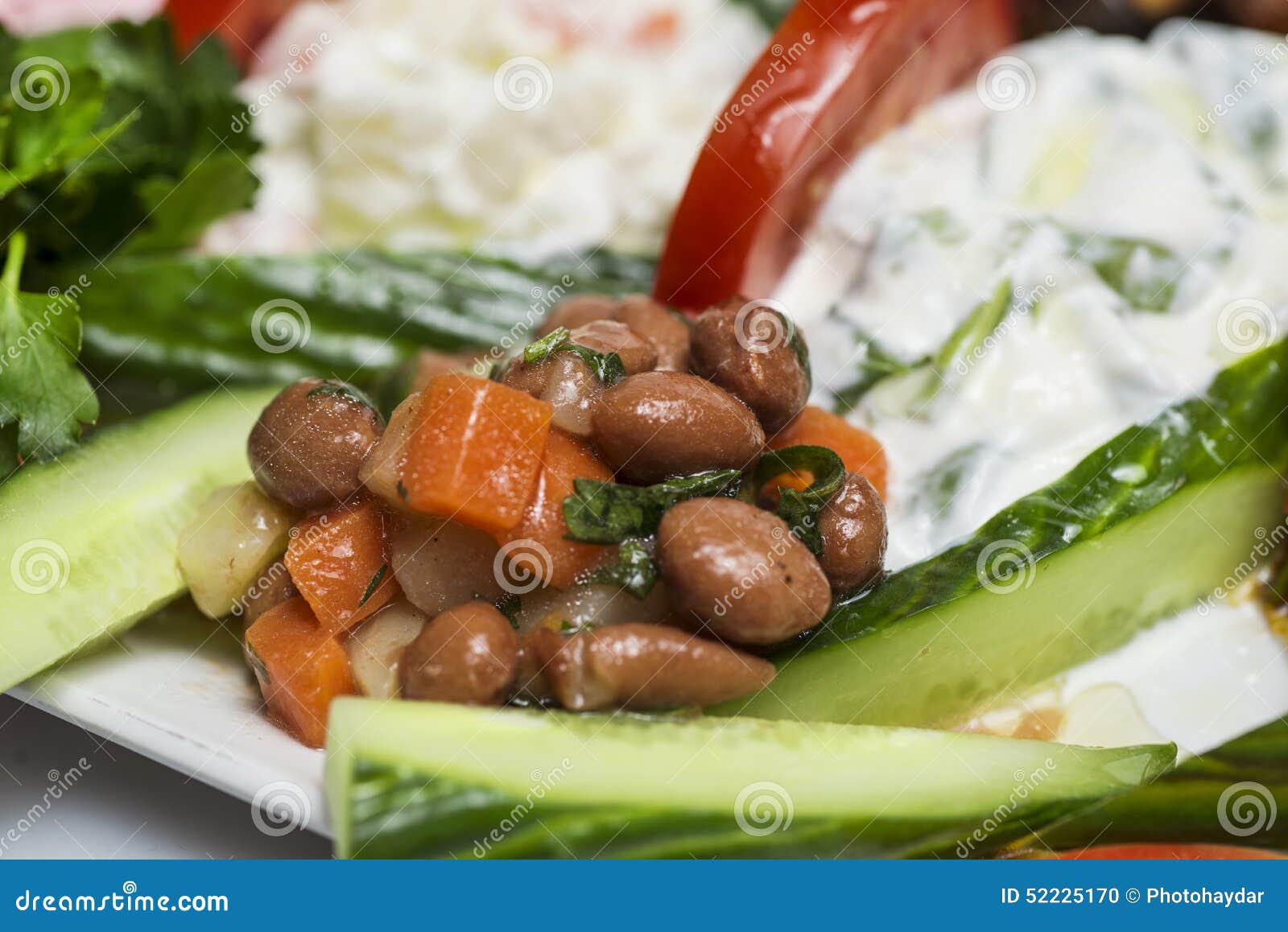Pilaki - Traditional Side Dish in Turkish Cuisine Stock Photo - Image ...