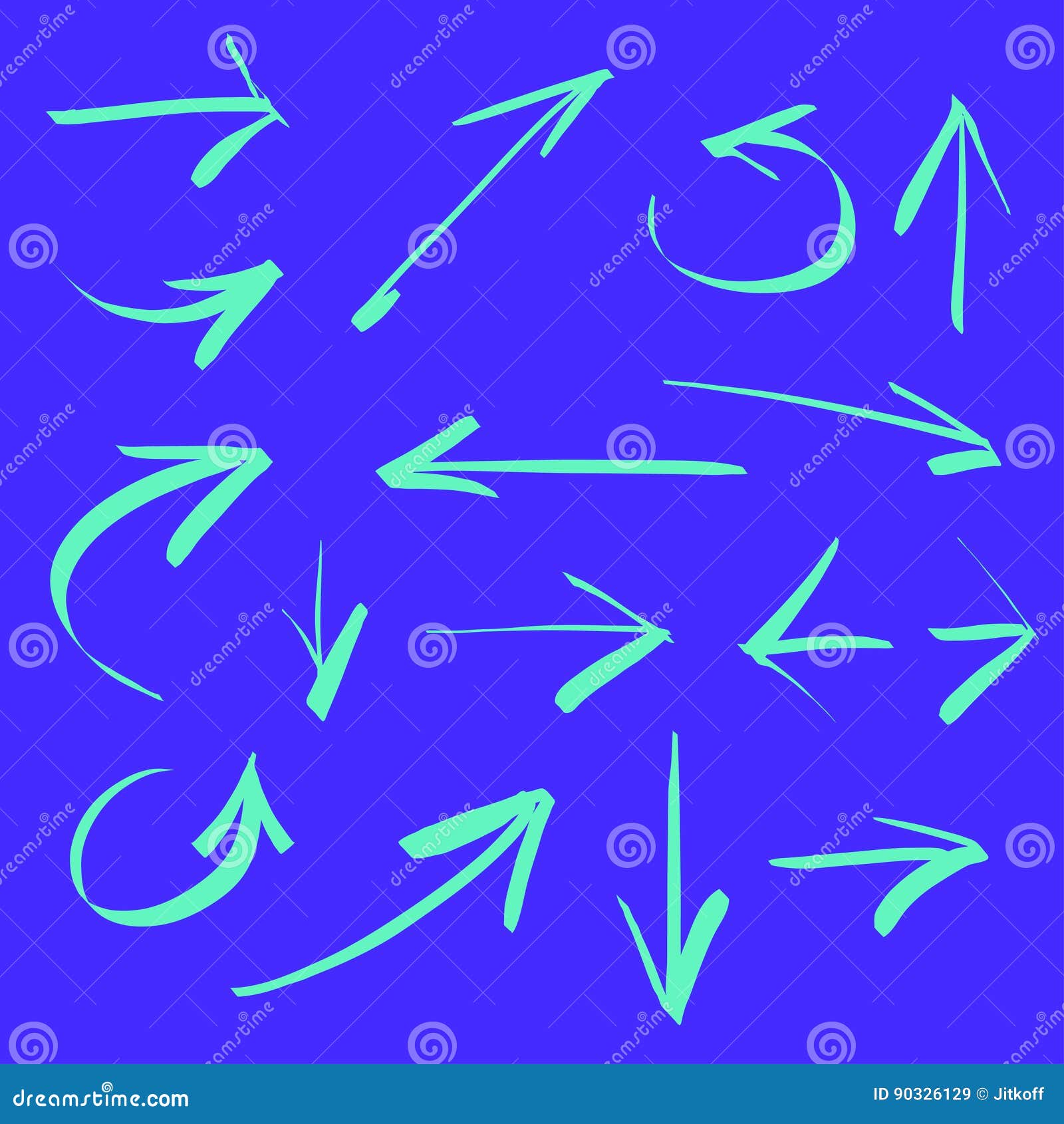 Pilar tecknad hand vektor illustrationer. Illustration av manöverenhet ...