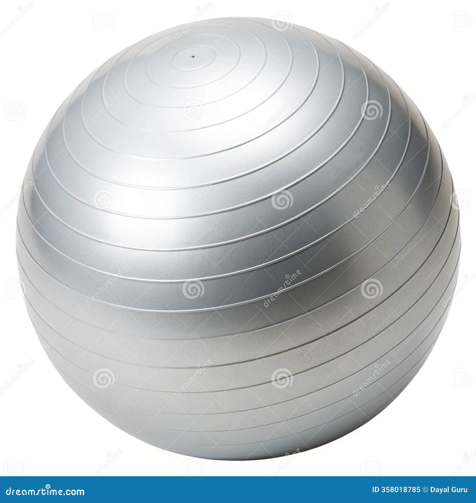 Pilates Ball on Transparent Background Stock Illustration ...