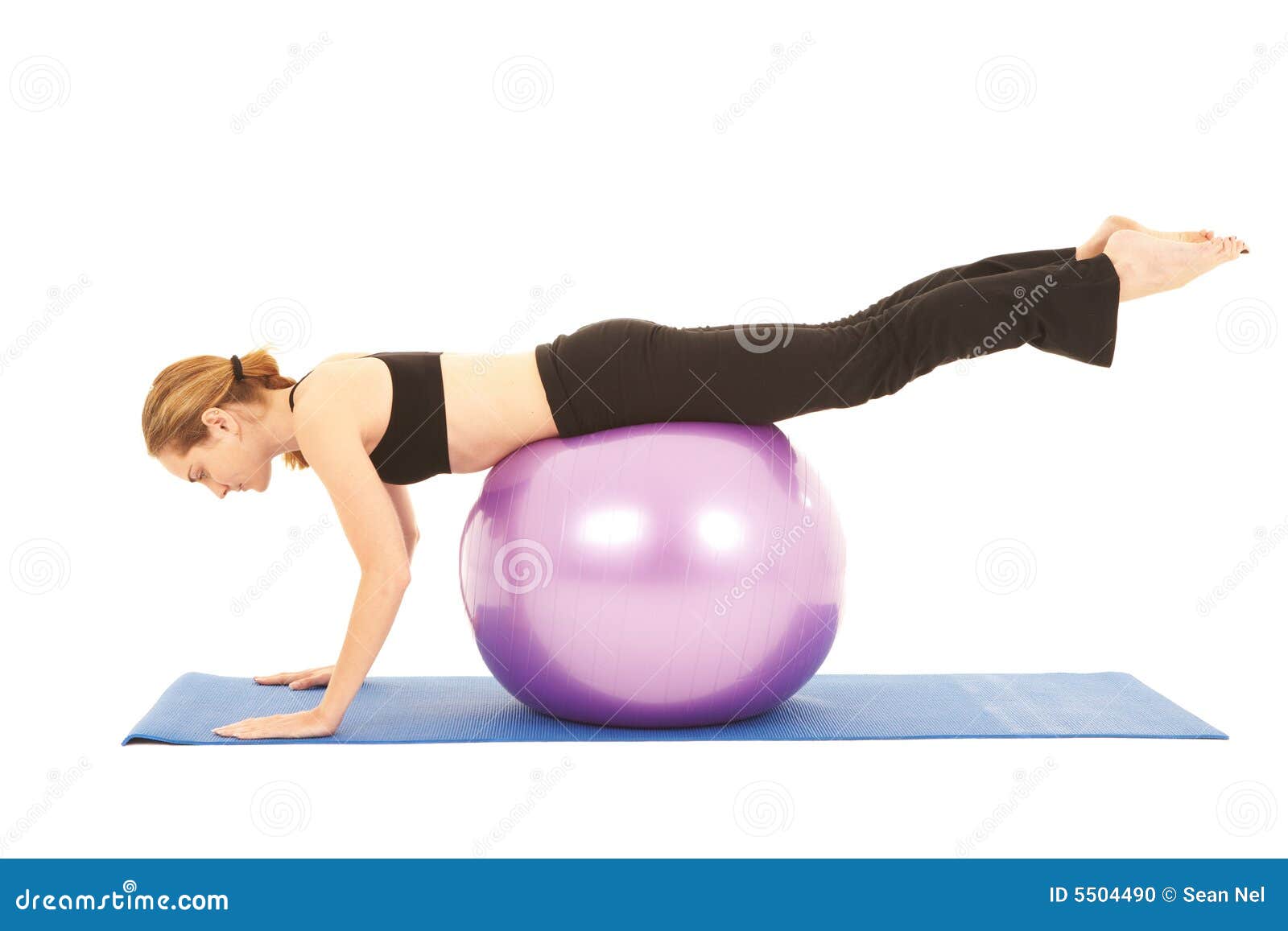 Pilates exercise series stock photo. Image of healthy - 5504490