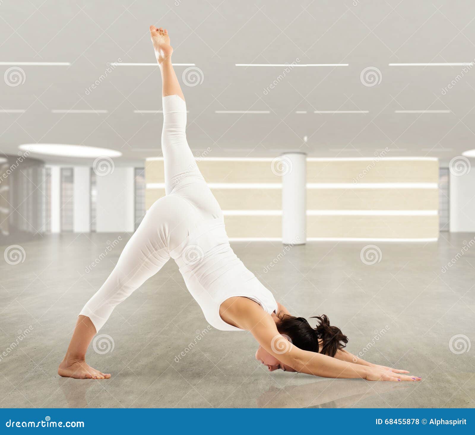 Pilates exercise stock photo. Image of exercise, aerobic - 68455878