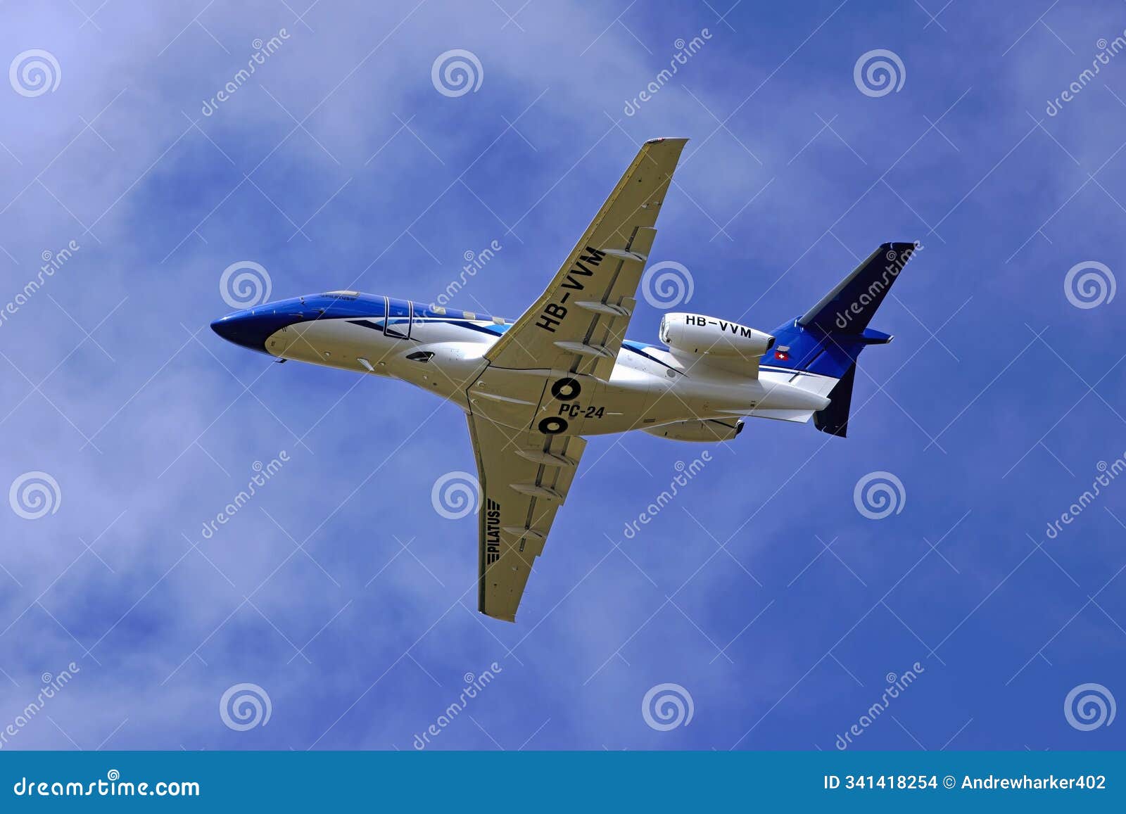Pilatus Flugzeugwerke PC-24 (HB-VVM) Editorial Stock Image - Image of ...