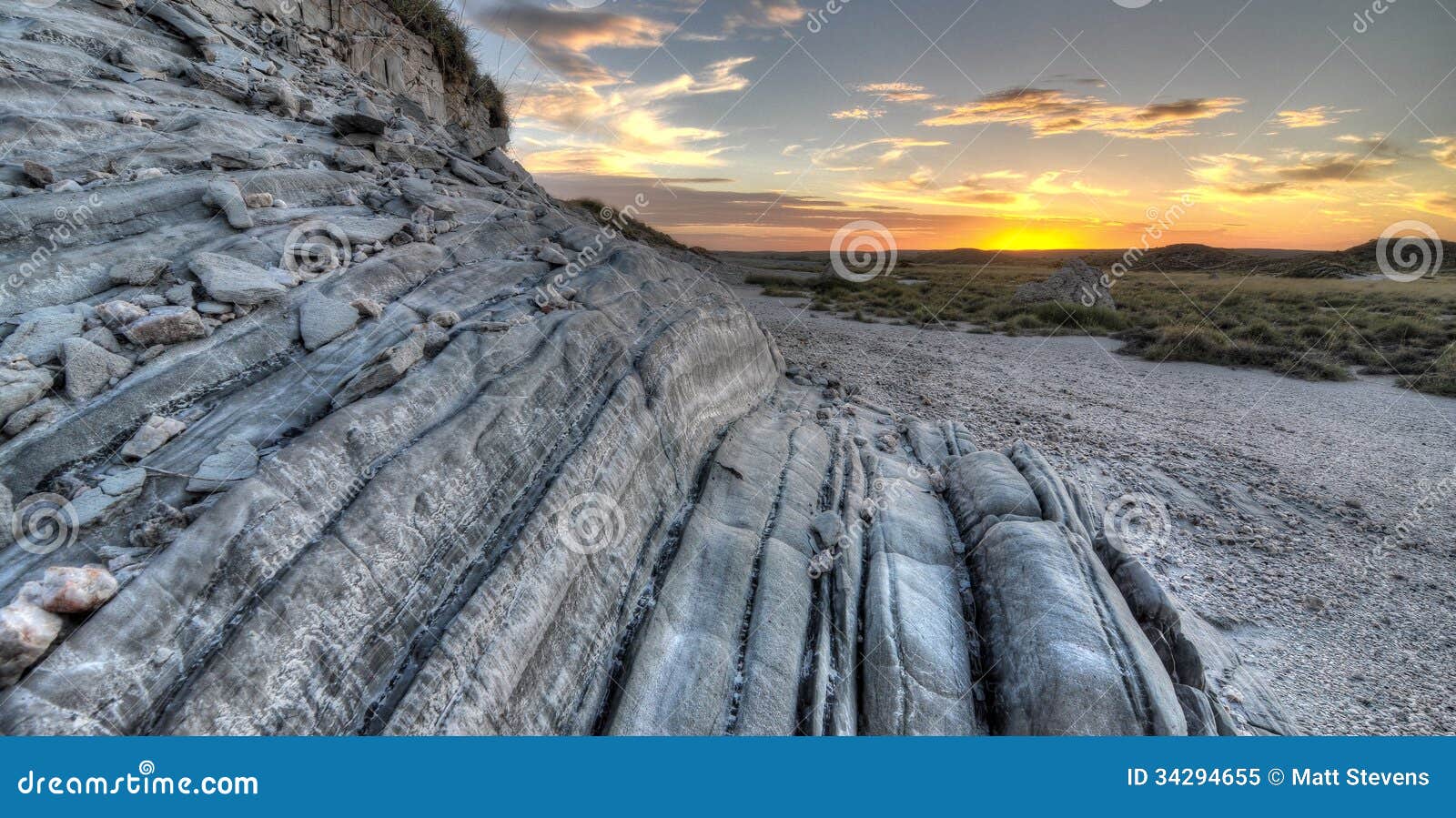 Pilbara Sunset stock image. Image of sand, sunset, contrast - 34294655