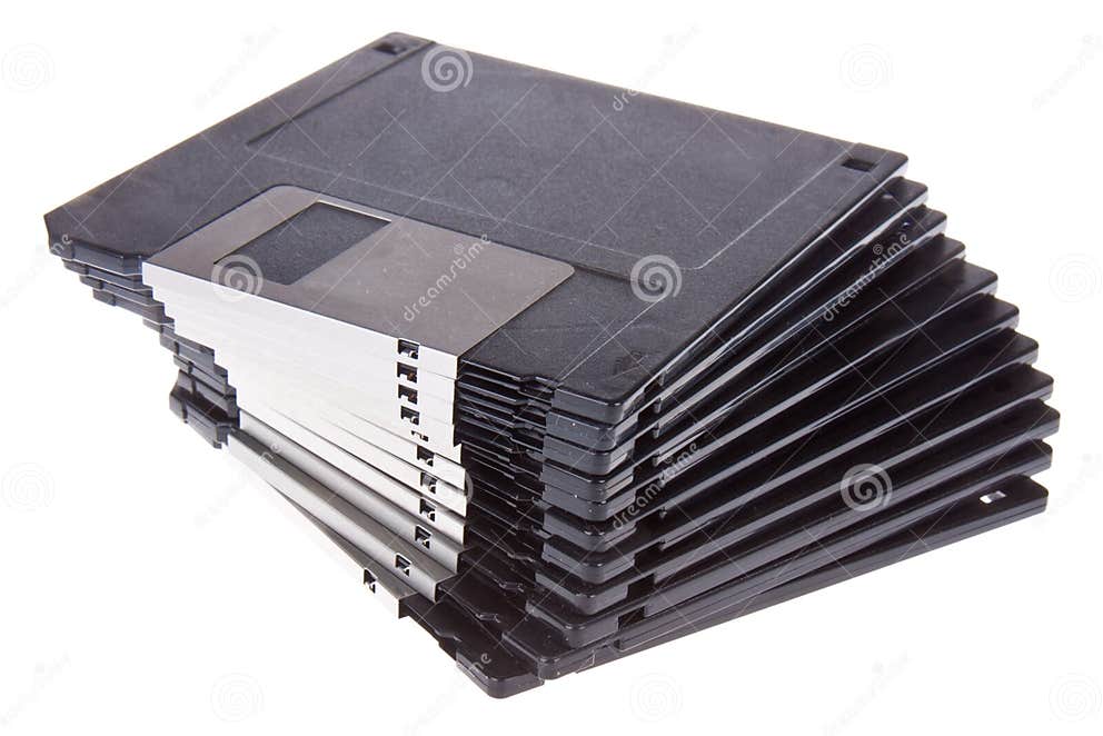 Pile of 3.5 Inch Computer Diskettes Stock Image - Image of file ...