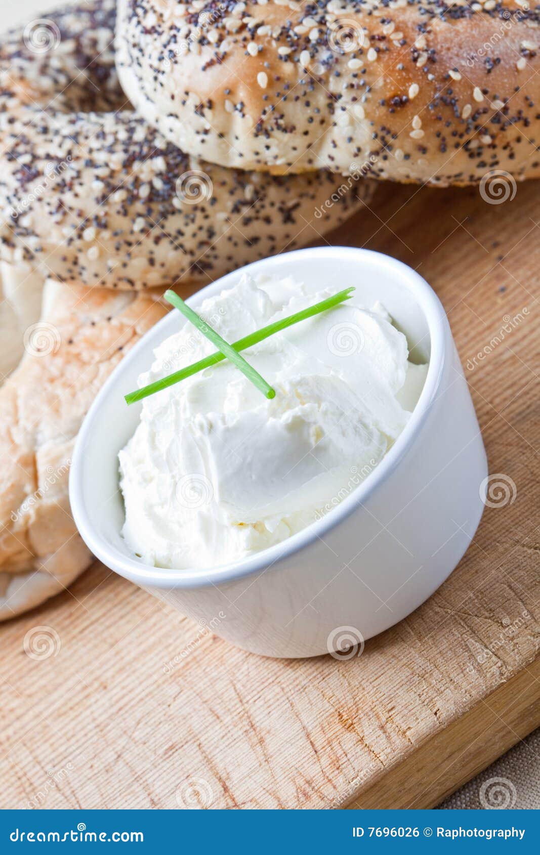 A pile of 4 mixed bagels stock photo. Image of detail - 7696026