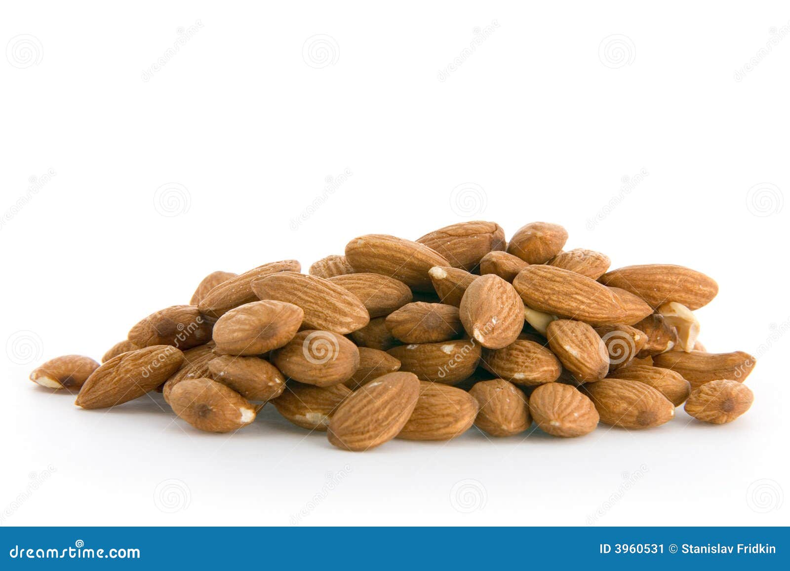 Pile of almonds stock image. Image of pile, food, nutrition - 3960531