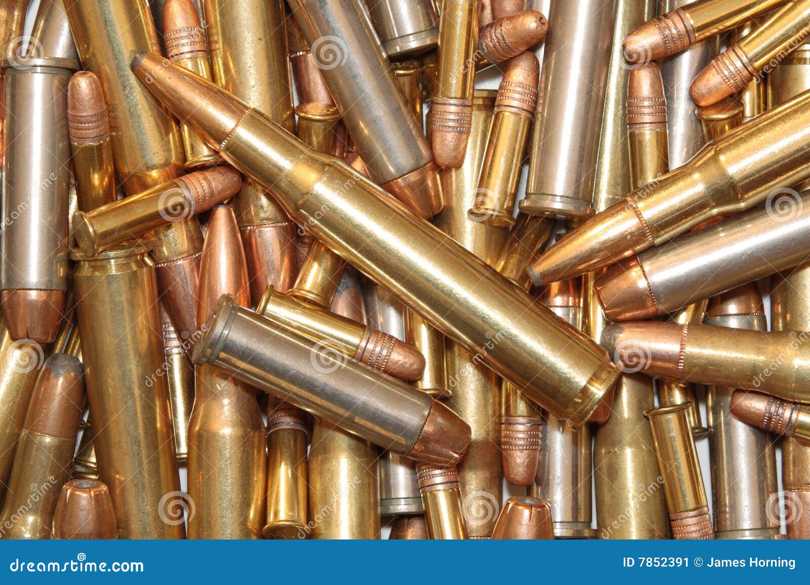 A pile of ammo stock image. Image of bullets, armed, artillery - 7852391