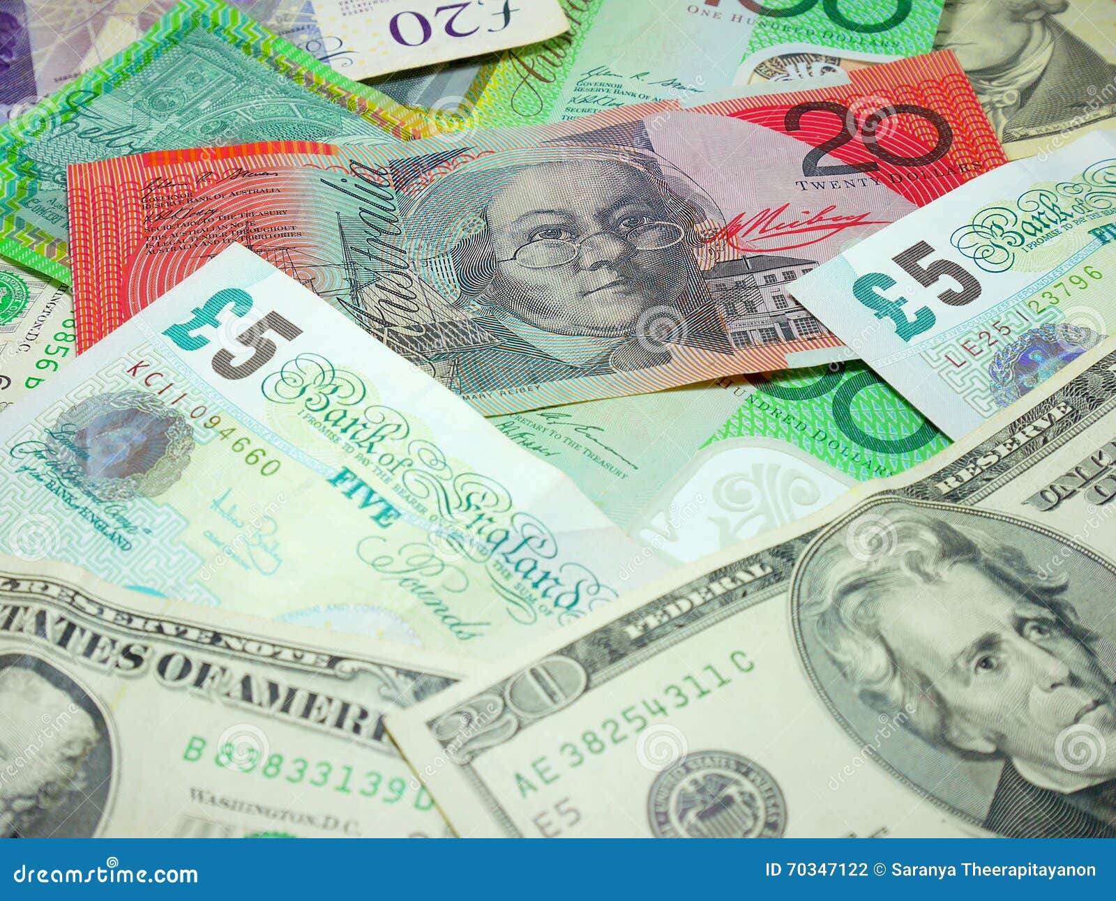 A pile of bank notes. editorial photography. Image of heap - 70347122